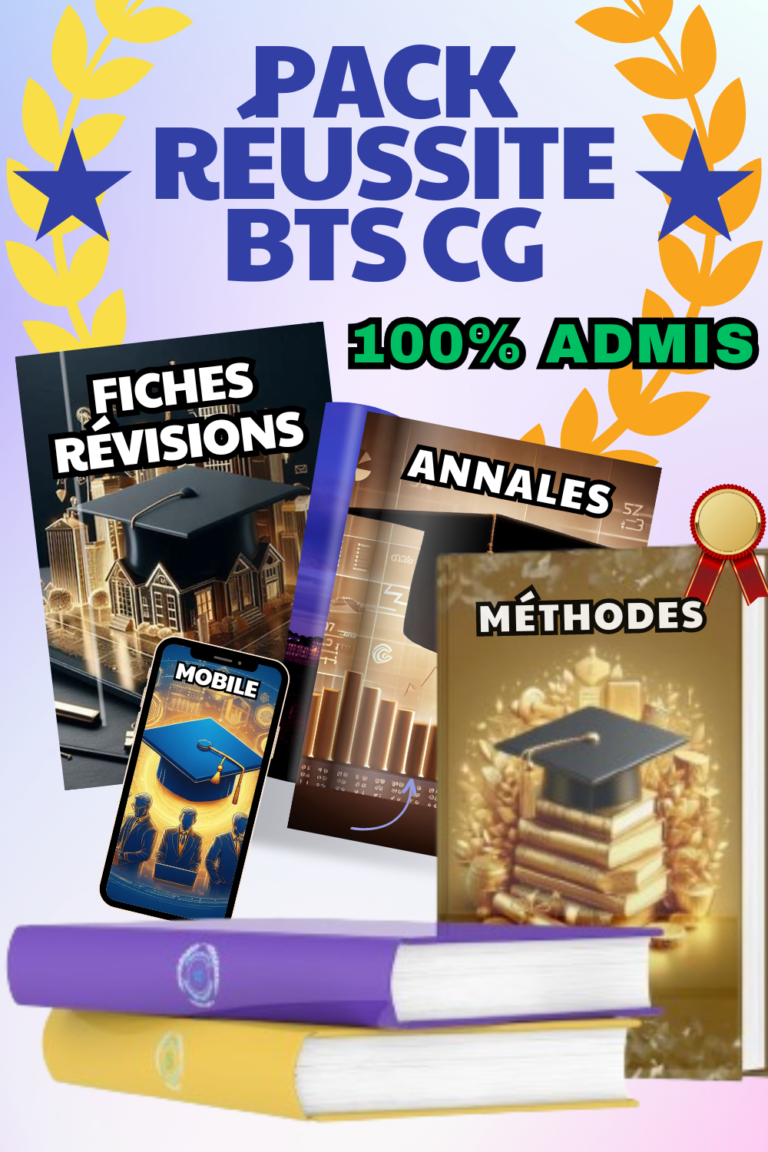 Pack révision BTS CG (Offre limitée) - COURS BTS CG